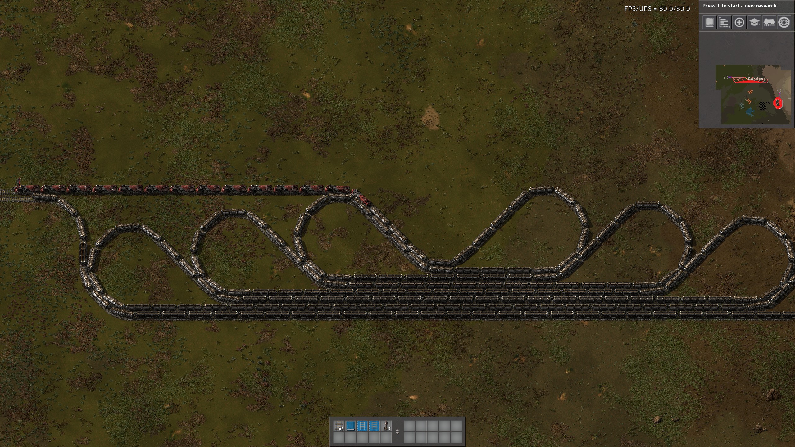 Testing the 14-192 train station and stacker : r/factorio